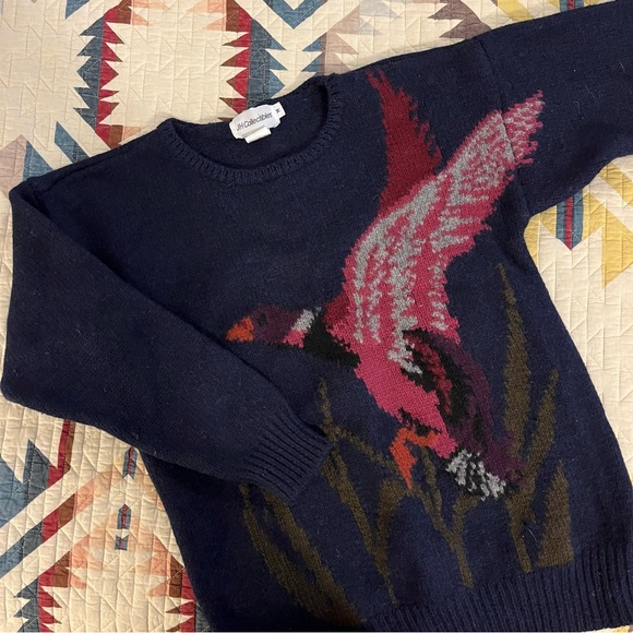 JH Collectibles | Sweaters | Vintage Wool Duck Sweater | Poshmark
